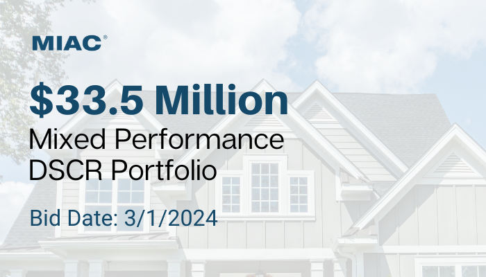 $33.5 Million Mixed Performance DSCR Portfolio – 801362 – MIAC Analytics